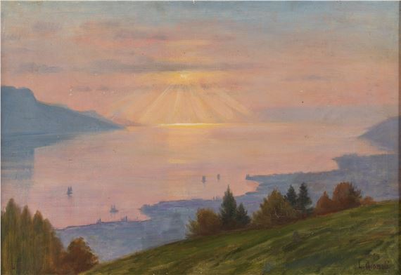Louis Gianoli | Lac Leman’ | MutualArt