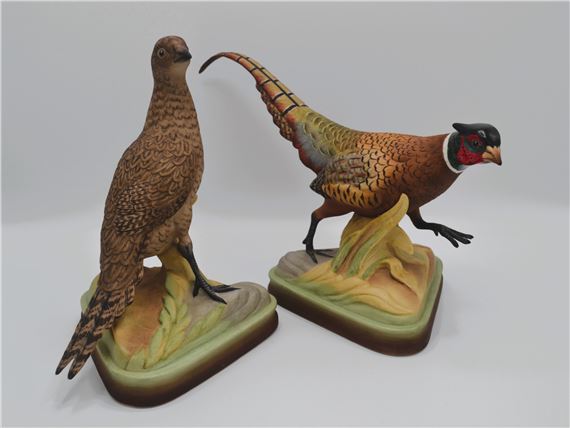 Elisabeth Merkuriewna Boehm | Boehm Porcelain Ring Necked Pheasants ...