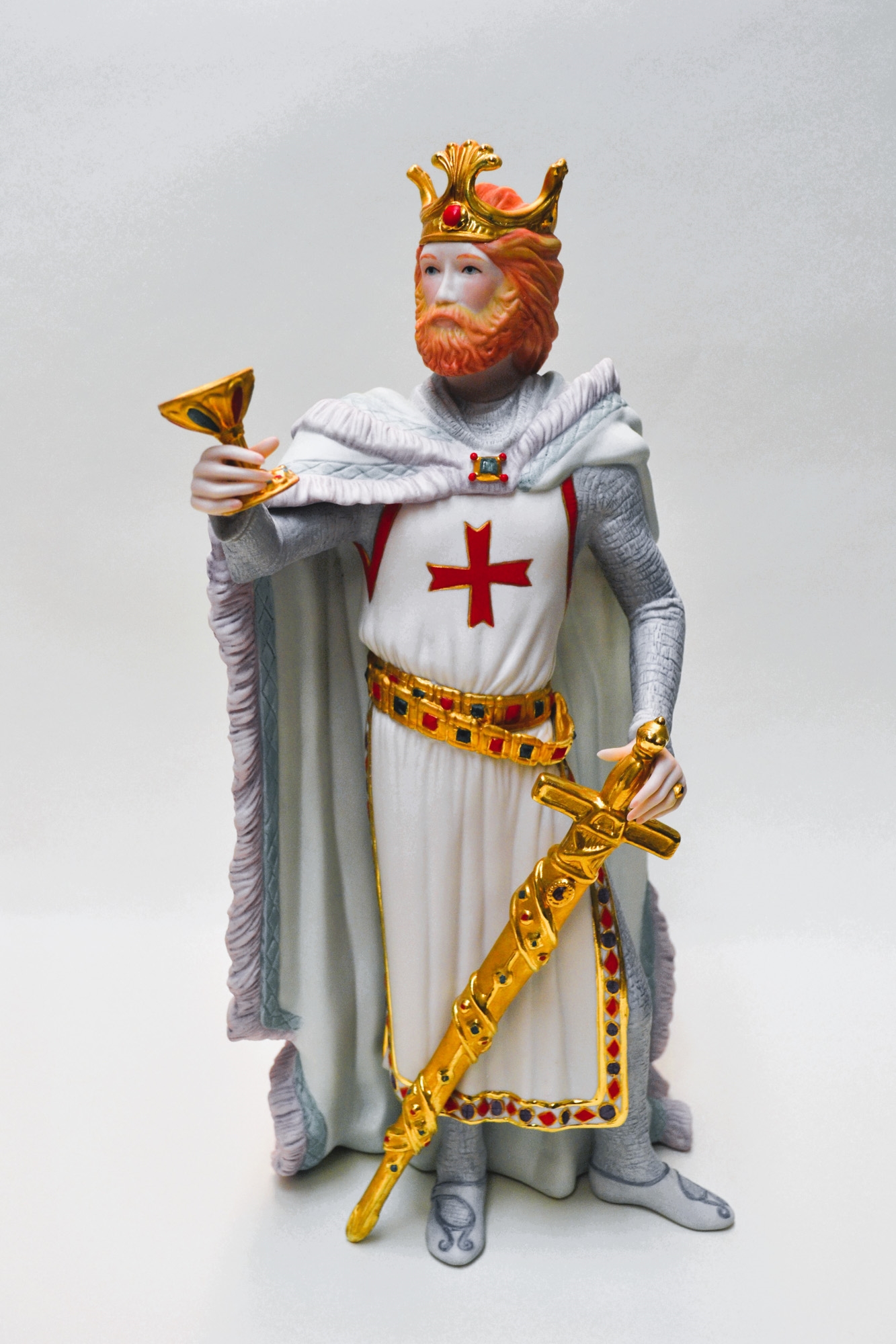 Jan Cybis | Cybis Porcelain Richard The Lion Heart Sculpture, 1982 ...