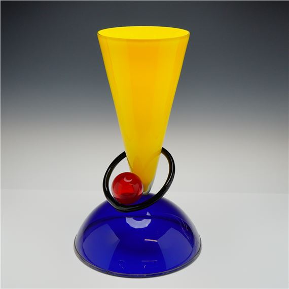 KROSNO JOZEFINA | Jozefina Krosno Large Postmodern Sculptural Glass ...
