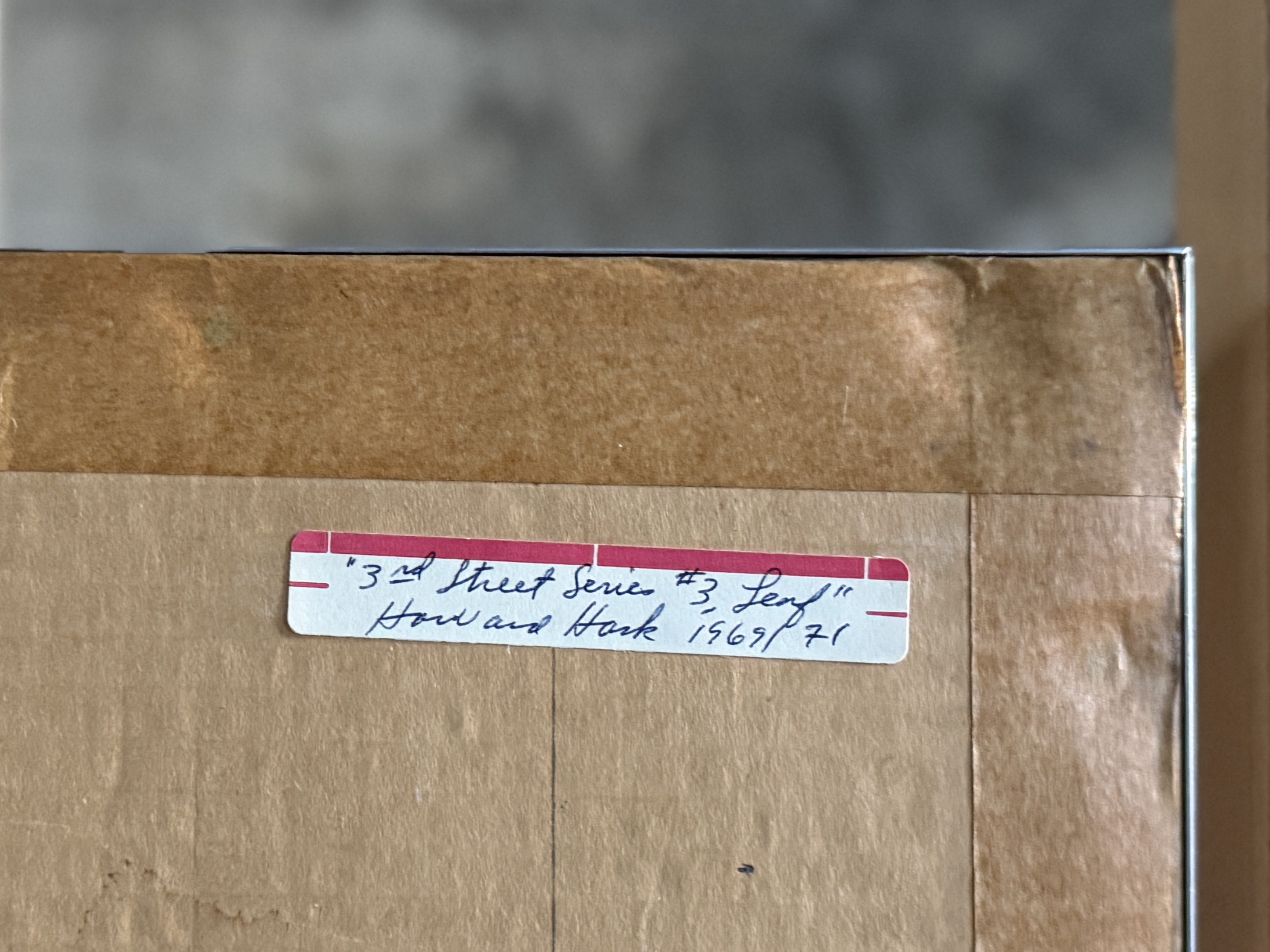 Howard Hack | 3RD STREET SERIES #3, LEAF (Circa 1969) | MutualArt
