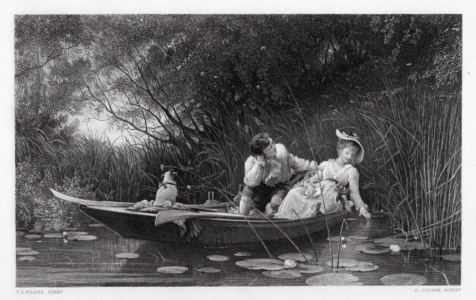 Samuel Luke Fildes | Simpletons (1877) | MutualArt