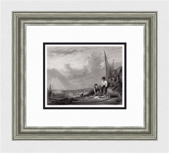 William Collins | The Fisher-Boys Catch (1855) | MutualArt