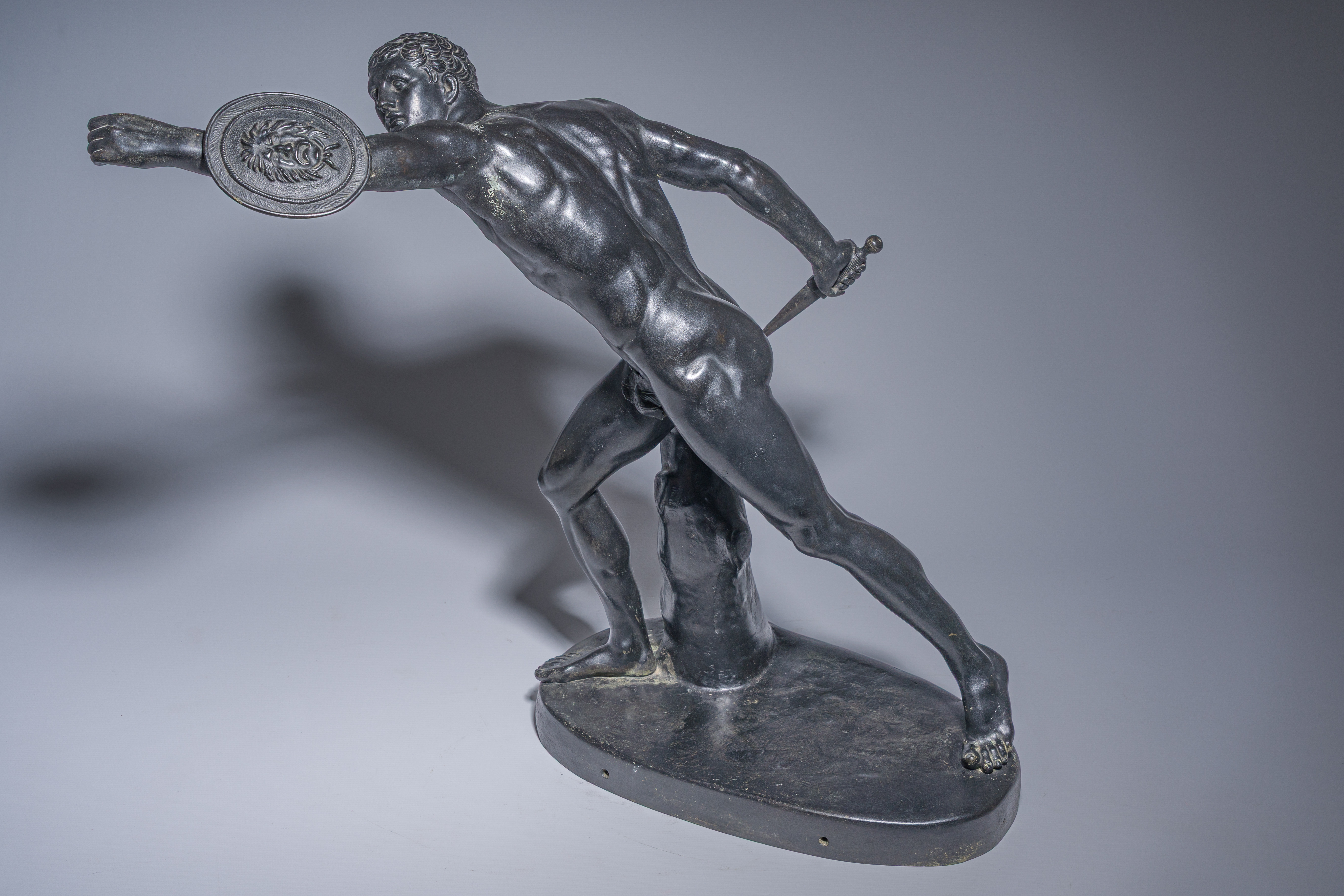 Agasias of Ephesos | Borghese Gladiator (Late 19) | MutualArt