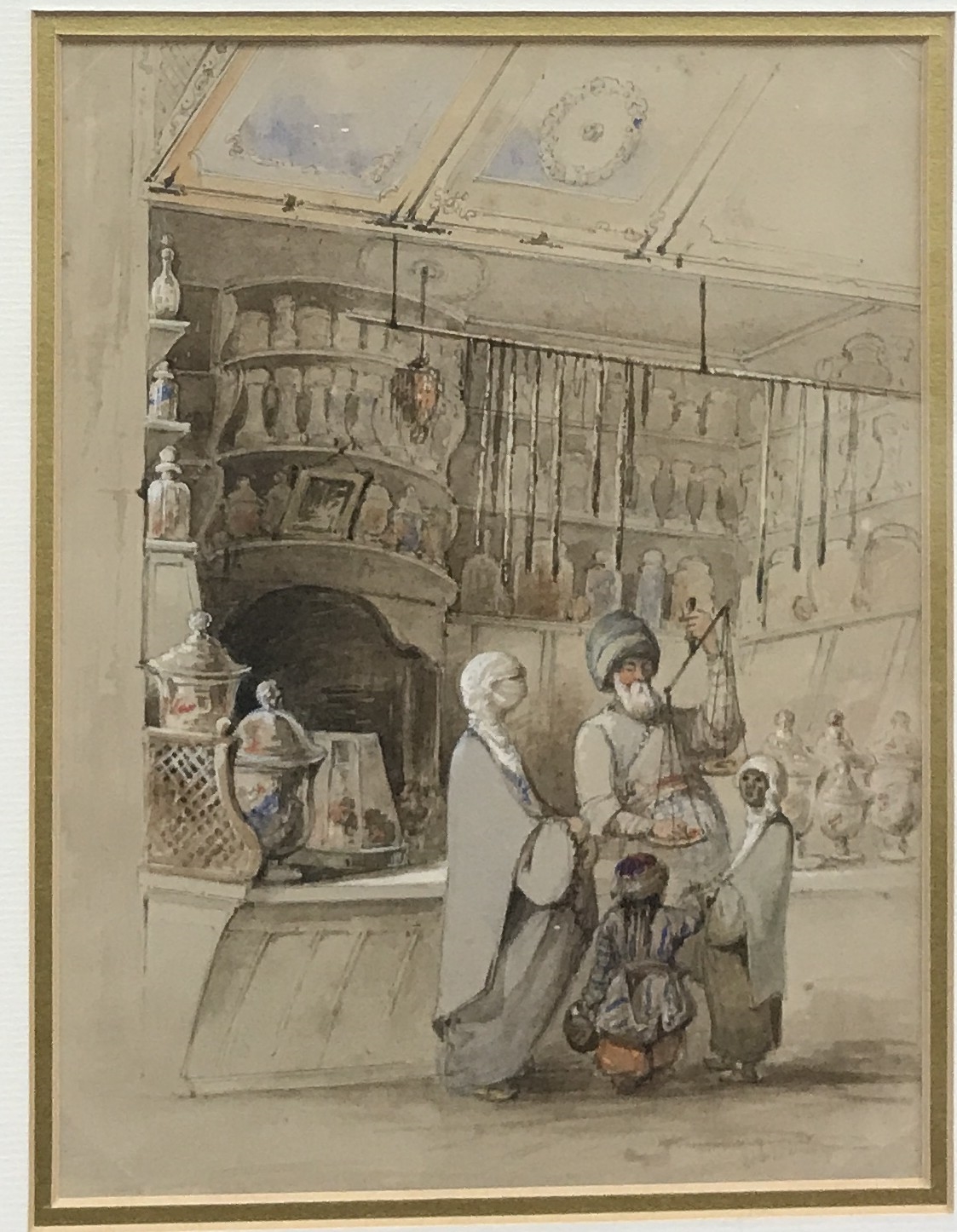 William Gronow Davis | Arab street scene | MutualArt