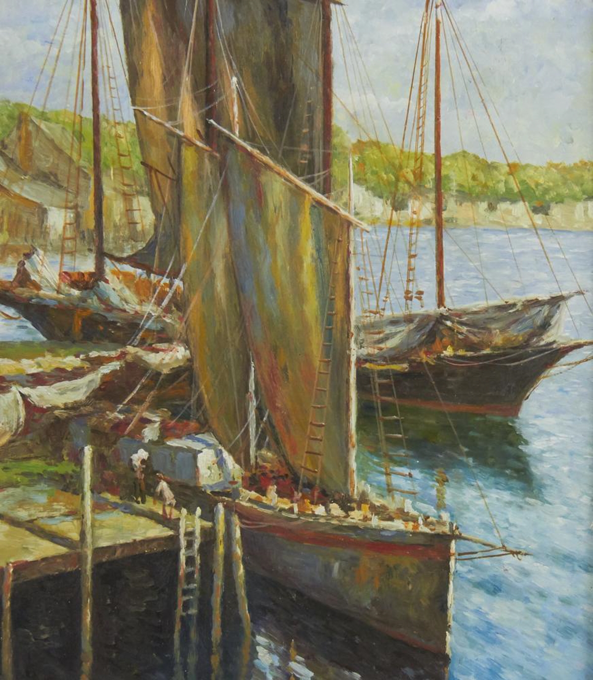 Max Ernst | Ships at Dock | MutualArt