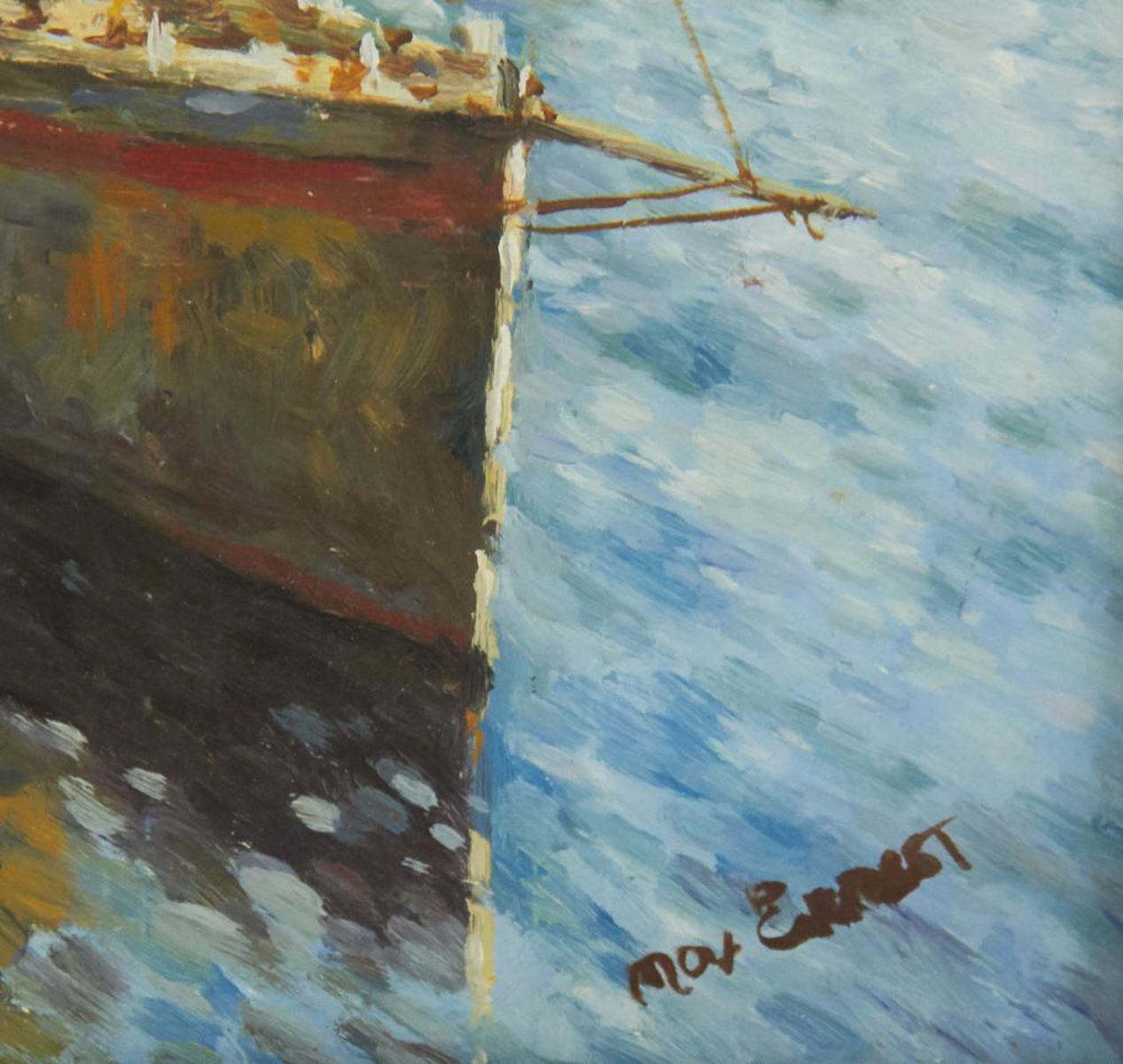 Max Ernst | Ships at Dock | MutualArt