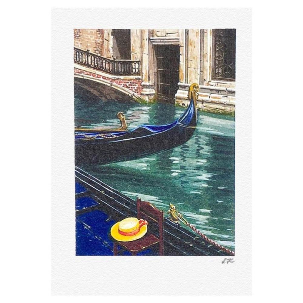Liudmila Kondakova | Gondola at Rest | MutualArt