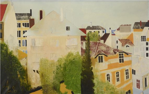 Andrei Daniel | Urban Landscape (1986) | MutualArt