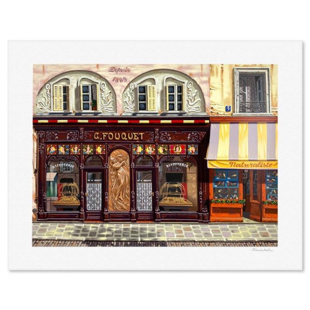 Liudmila Kondakova | Homage to Mucha (Sidewalks of Paris | MutualArt