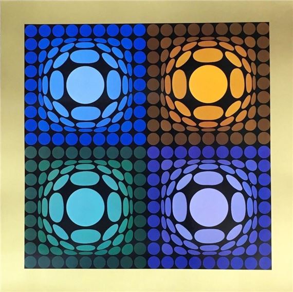Victor Vasarely | VEGA - BI - ARCT | MutualArt