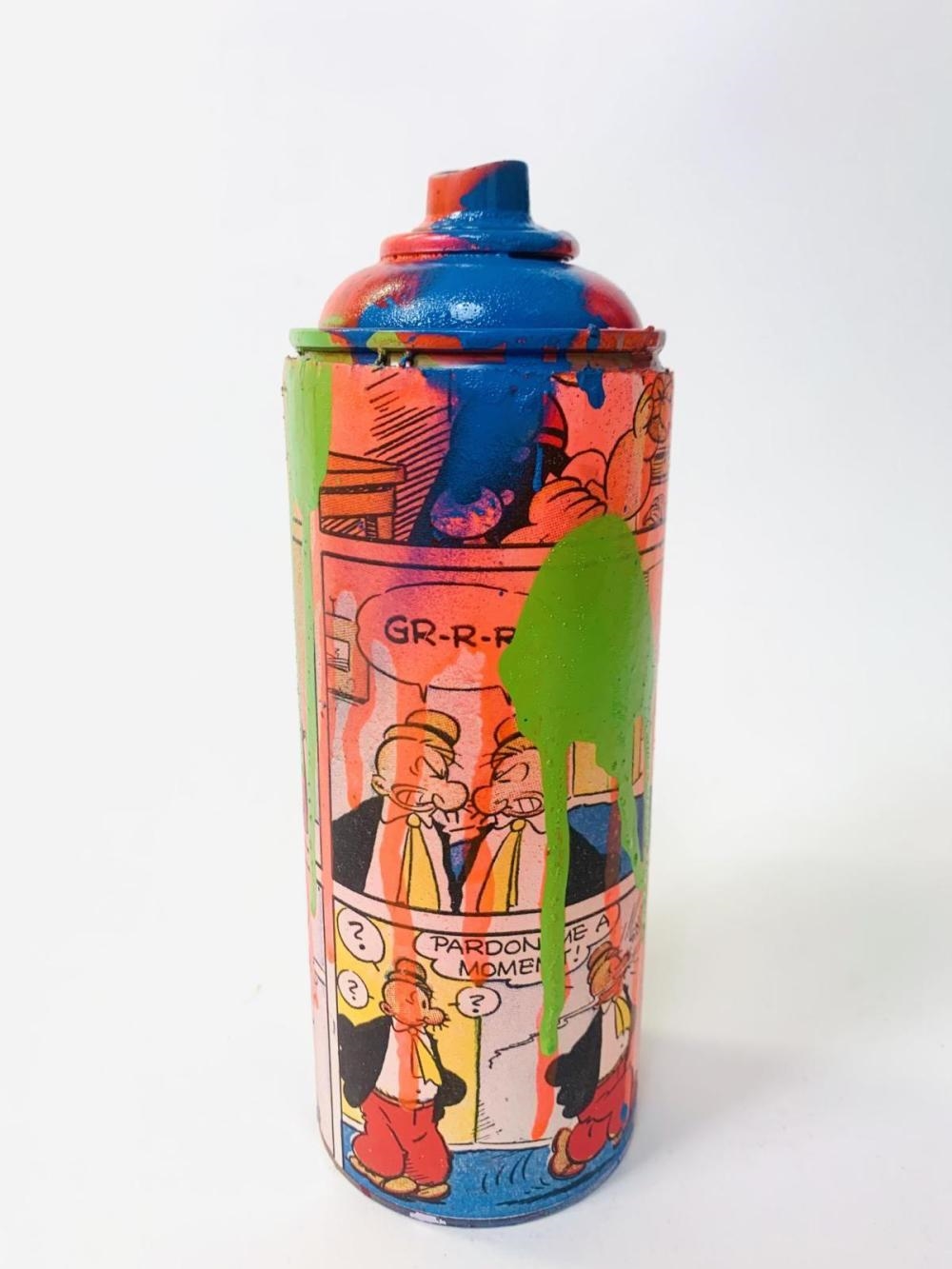 E.M. Zax | 1/1 unique Spraycan | MutualArt