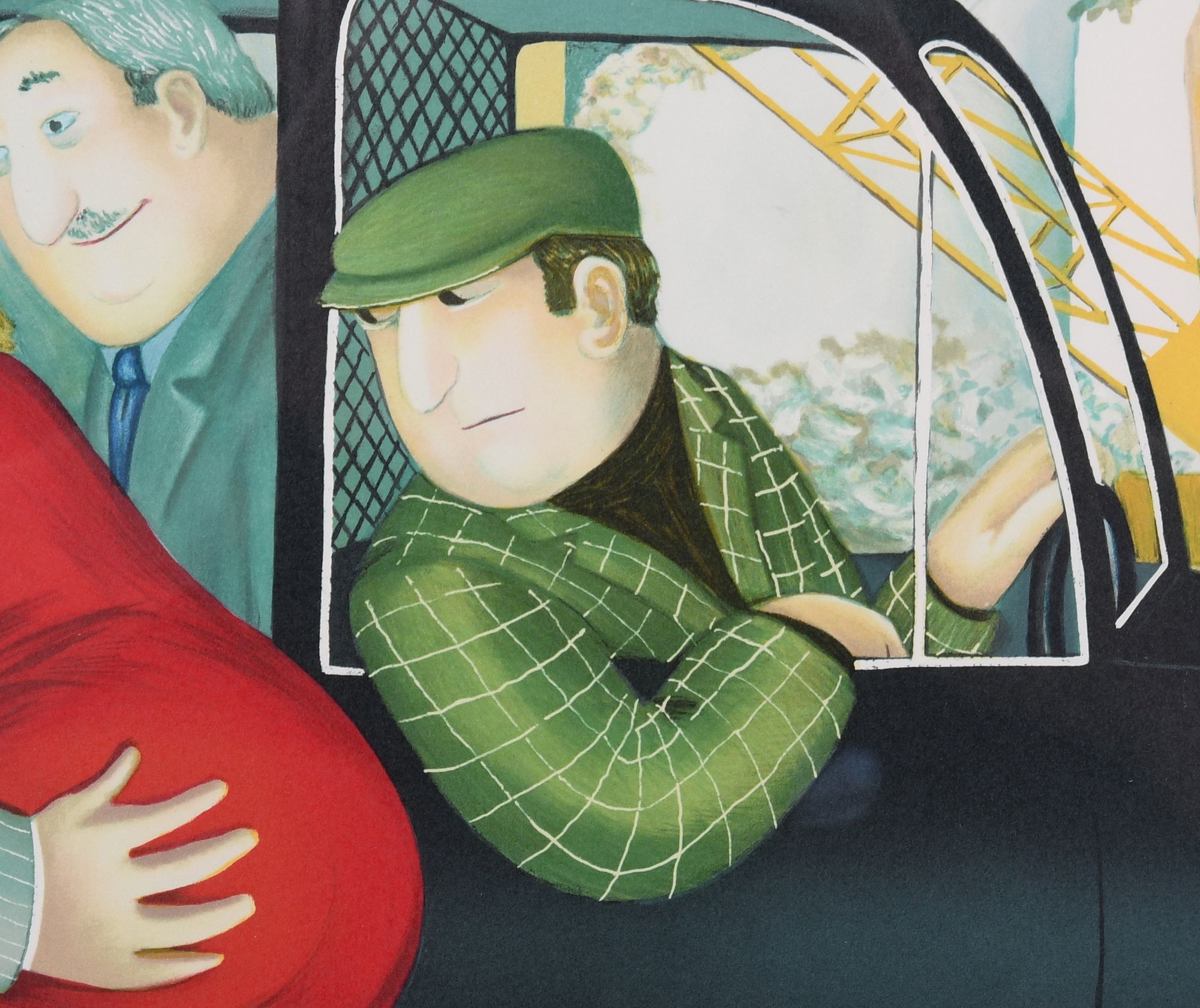 Beryl Cook | Taxi (20th Century) | MutualArt