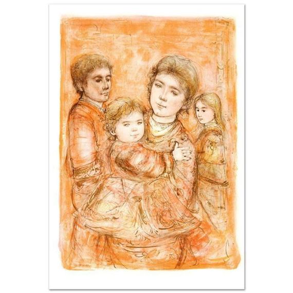 Edna Hibel | Portrait of a Family | MutualArt