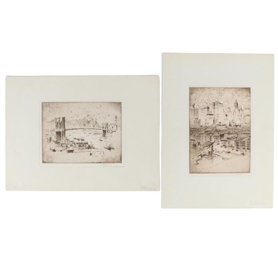 Karl Dehmann | Brooklyn Bridge / Giants and Dwarfs | MutualArt