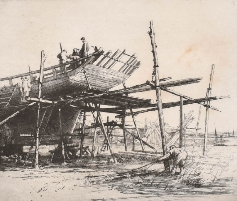 Alfred Bentley | The Boat Builders, Rye | MutualArt