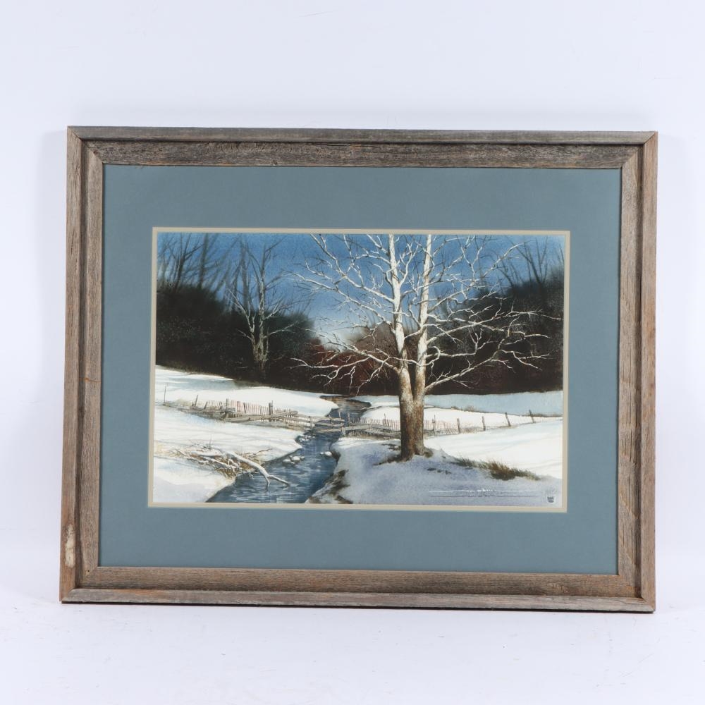Rob O'Dell | Winter Creek | MutualArt