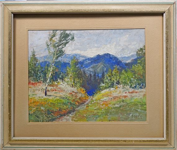 Pavel Raszka | Beskydská krajina 1 | MutualArt