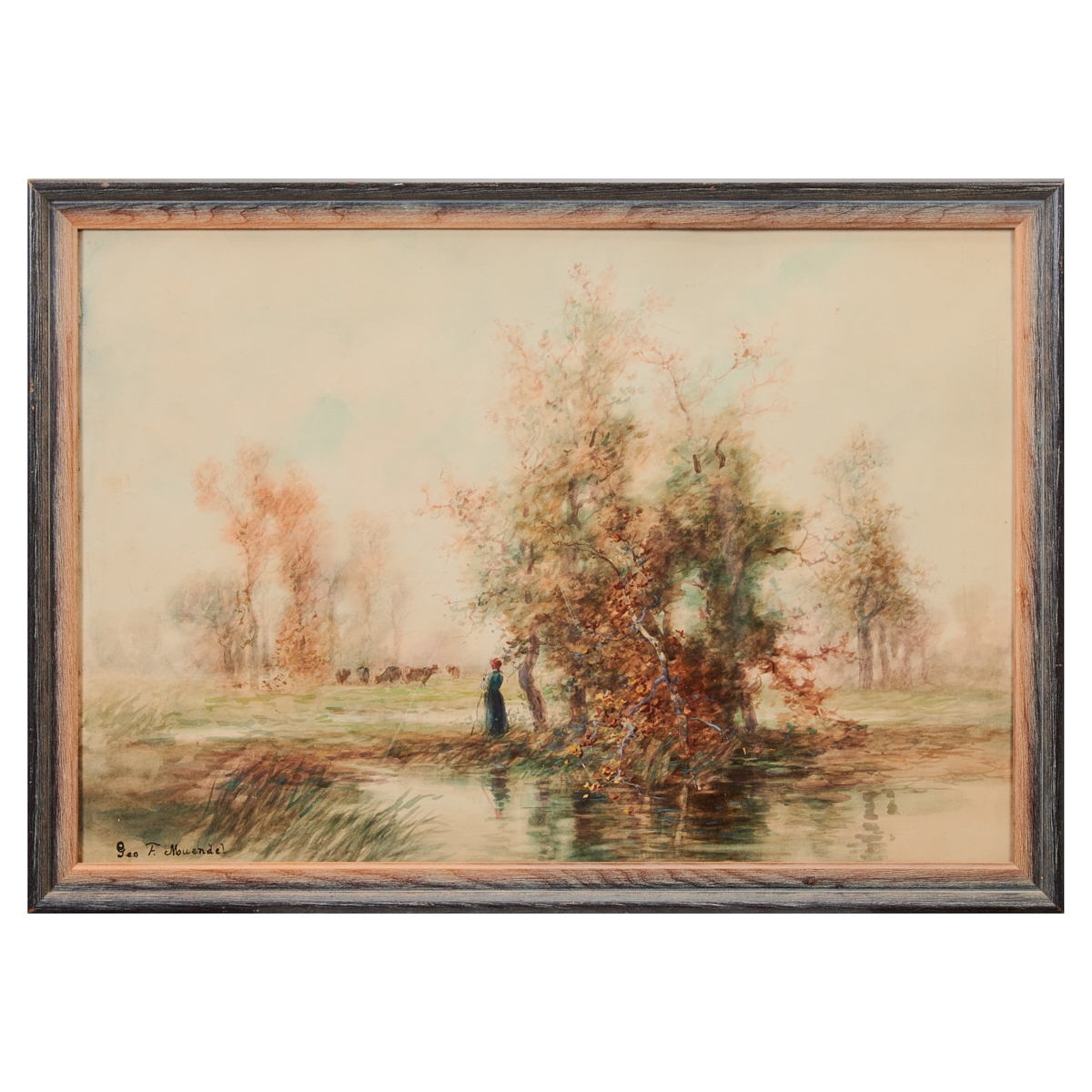 George Frederick Muendel | Pastoral Landscape | MutualArt