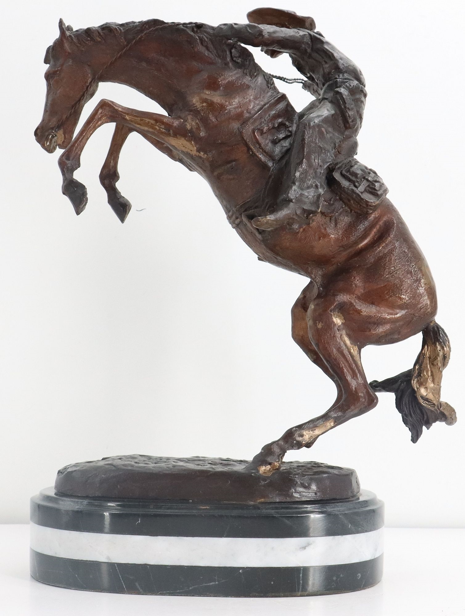 Frederic Remington | Bronco Buster | MutualArt