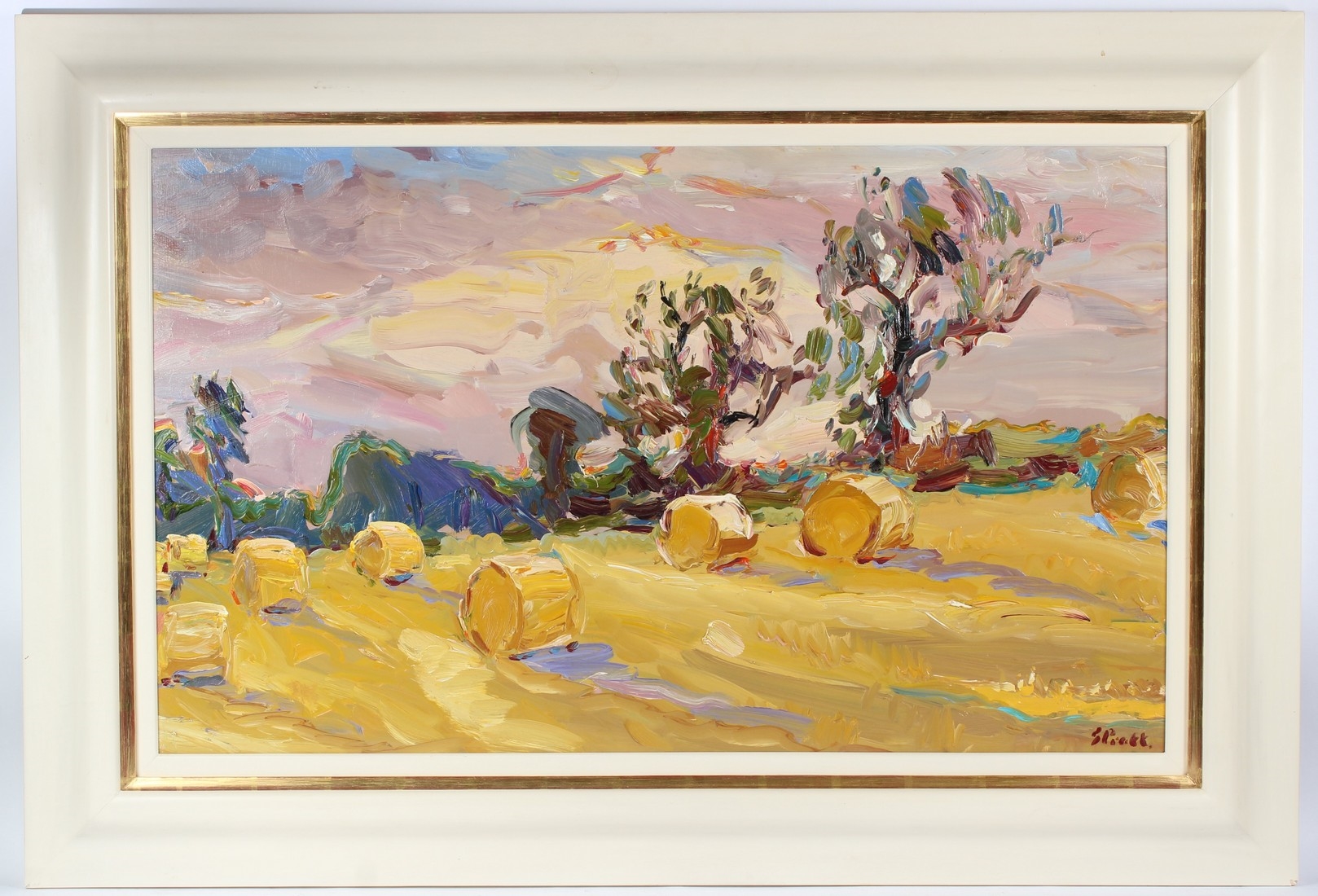 Jeffrey Pratt | Straw Bales, Swerford | MutualArt