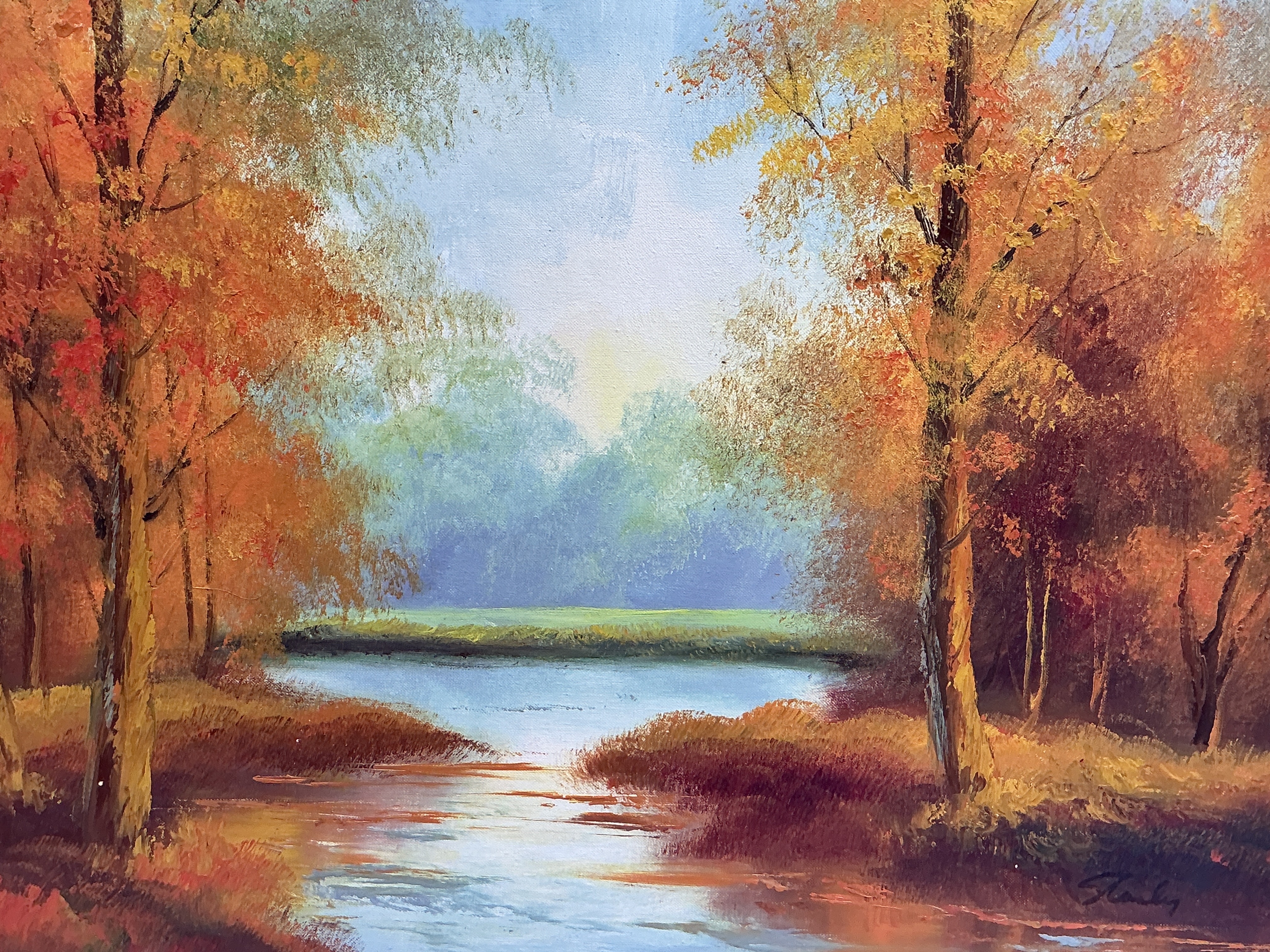 Stanley | Autumn Landscape Oil Painting | MutualArt
