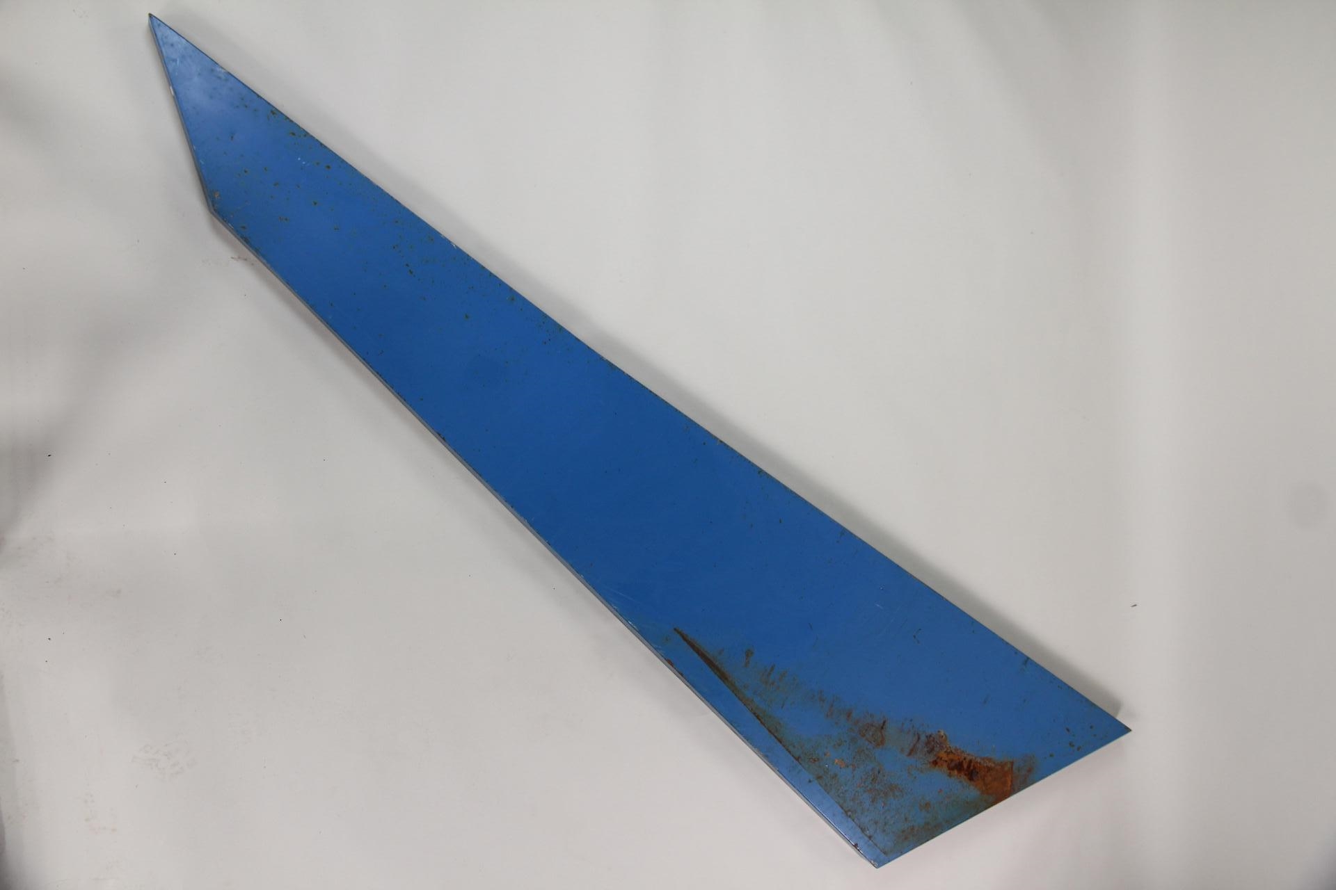 Clark Murray | Clark Murray 10 Ft Blue Brutalist Rhombus Steel Wall ...