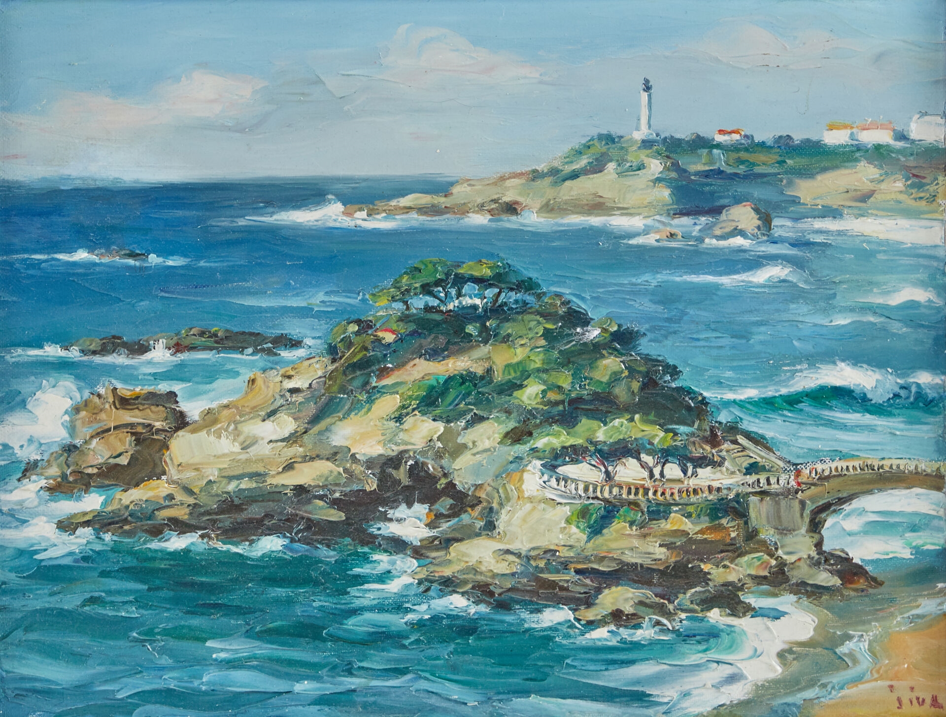 Robert William Jivanovitch | « Biarritz, le Basta » | MutualArt