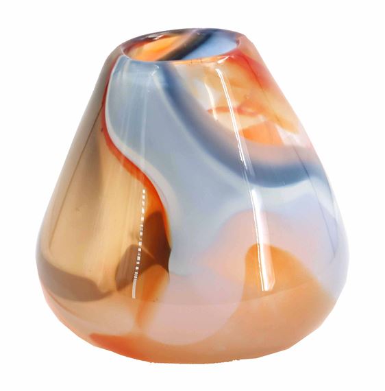 Carlo Moretti | Murano Style Art Glass Vase | MutualArt