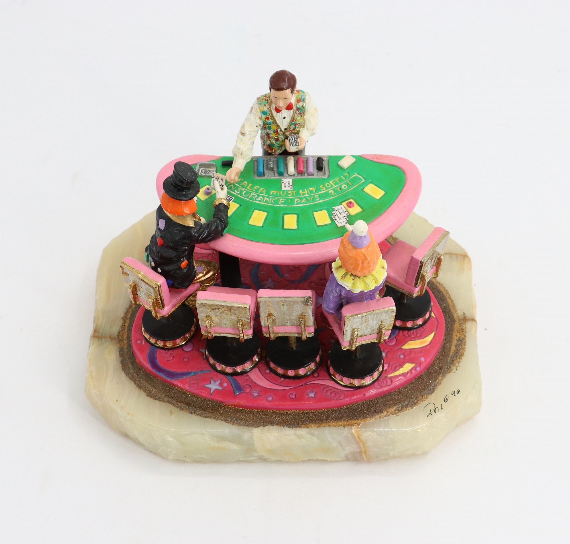 Ron Lee | Clowns Playing Poker (1996) | MutualArt