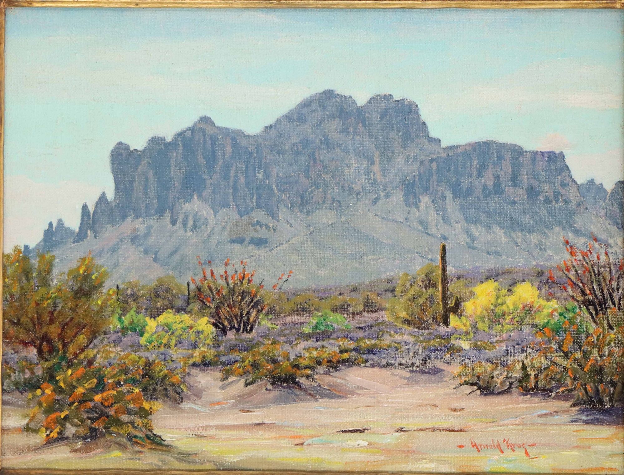 Arnold Krug | Superstition Mountain | MutualArt
