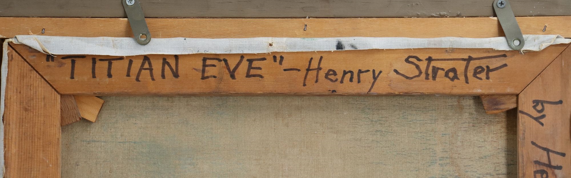 Henry Strater | Titian Eve (1970) | MutualArt
