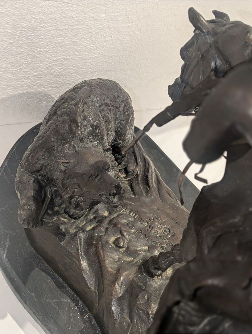 Frederic Remington | Double Trouble (1895) | MutualArt