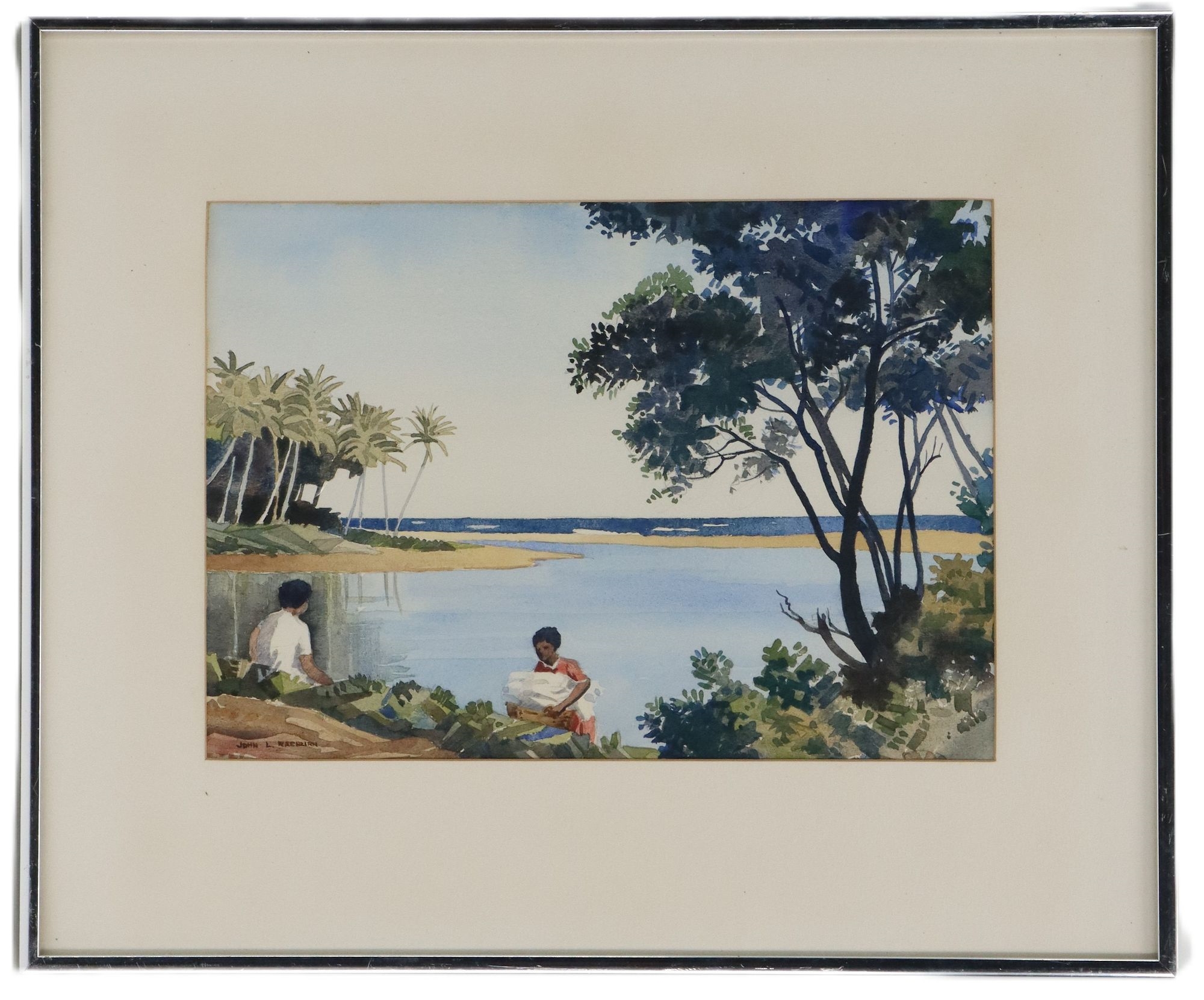 John L. Raeburn | Washing Day - Fiji | MutualArt