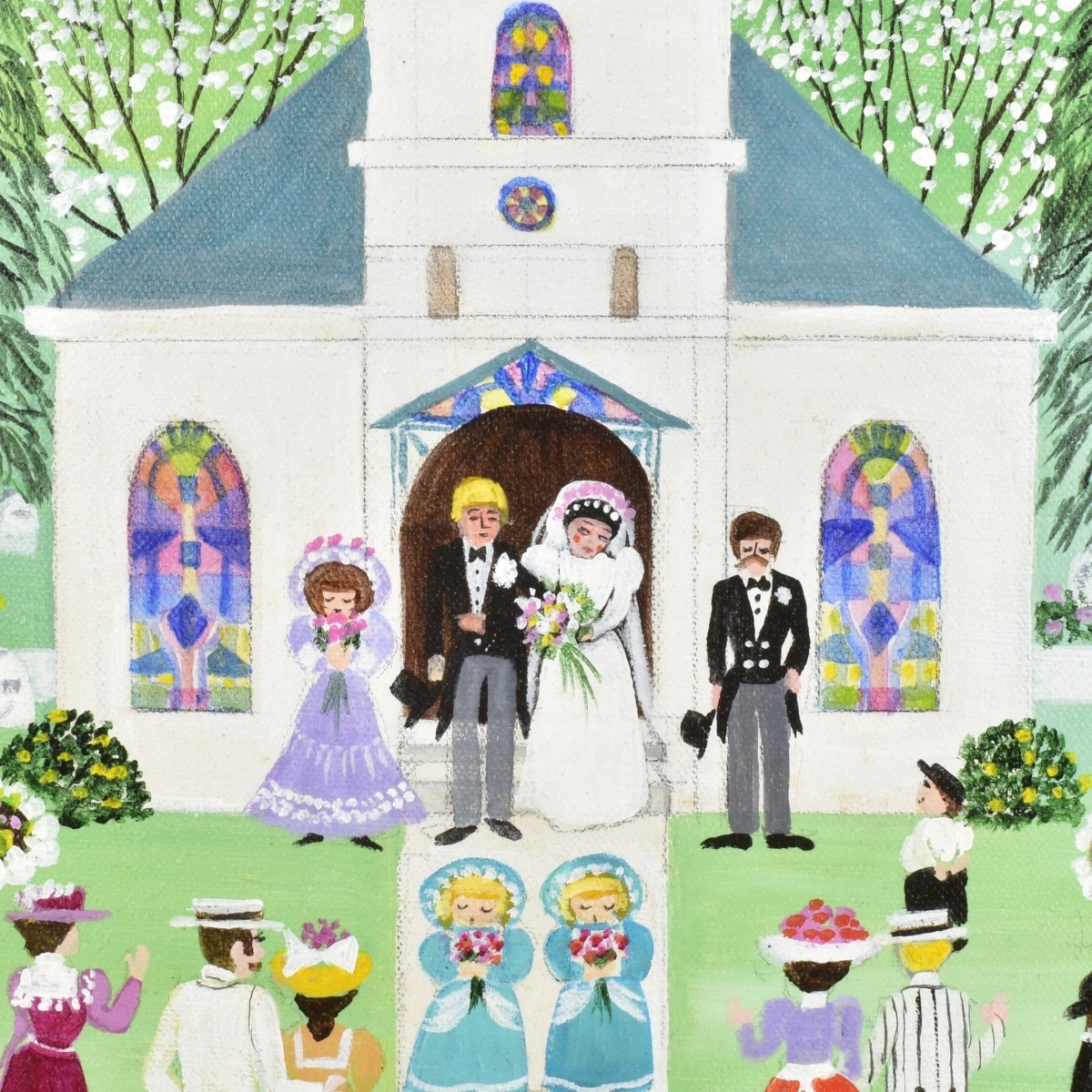 Barbara Downtain | The Wedding (1981) | MutualArt