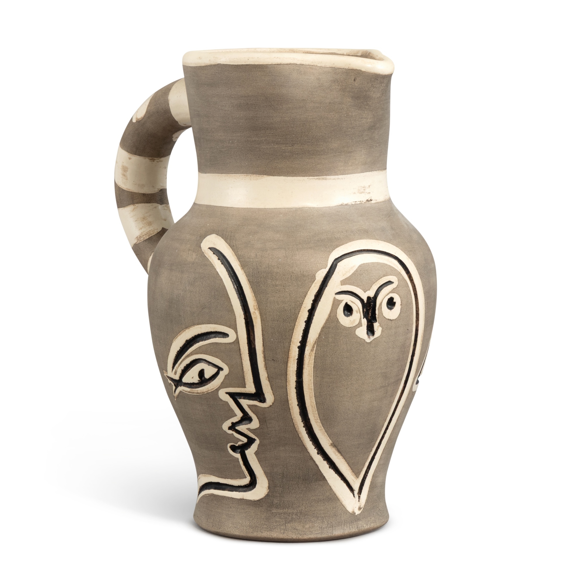 Pablo Picasso | Pichet gravé gris (1954) | MutualArt