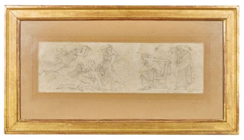 Fragonard Alexandre-Évariste | Psyche before Venus | Compare similar ...