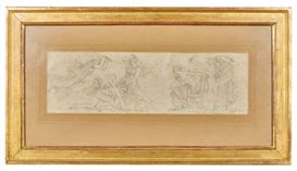 Fragonard Alexandre-Évariste | Psyche before Venus | Compare similar ...