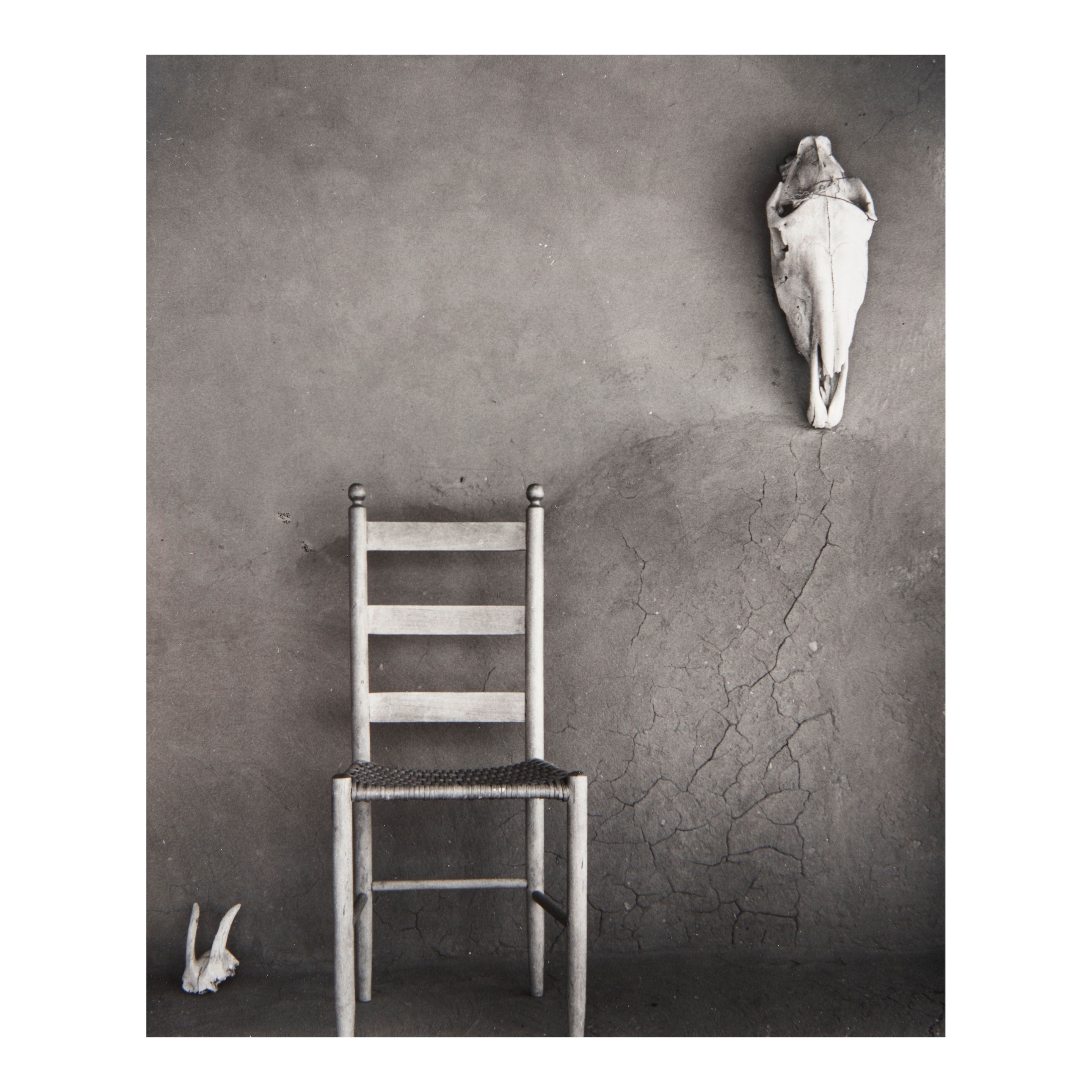 Webb Todd | 'Chair + Skulls, Ghost Ranch, N.M.' (Georgia O'Keeffe's ...
