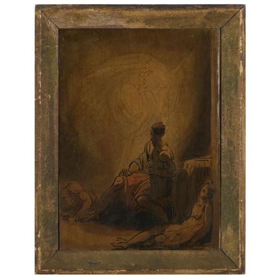 European School | The Ghost of Julius Caesar Appears to Brutus | MutualArt