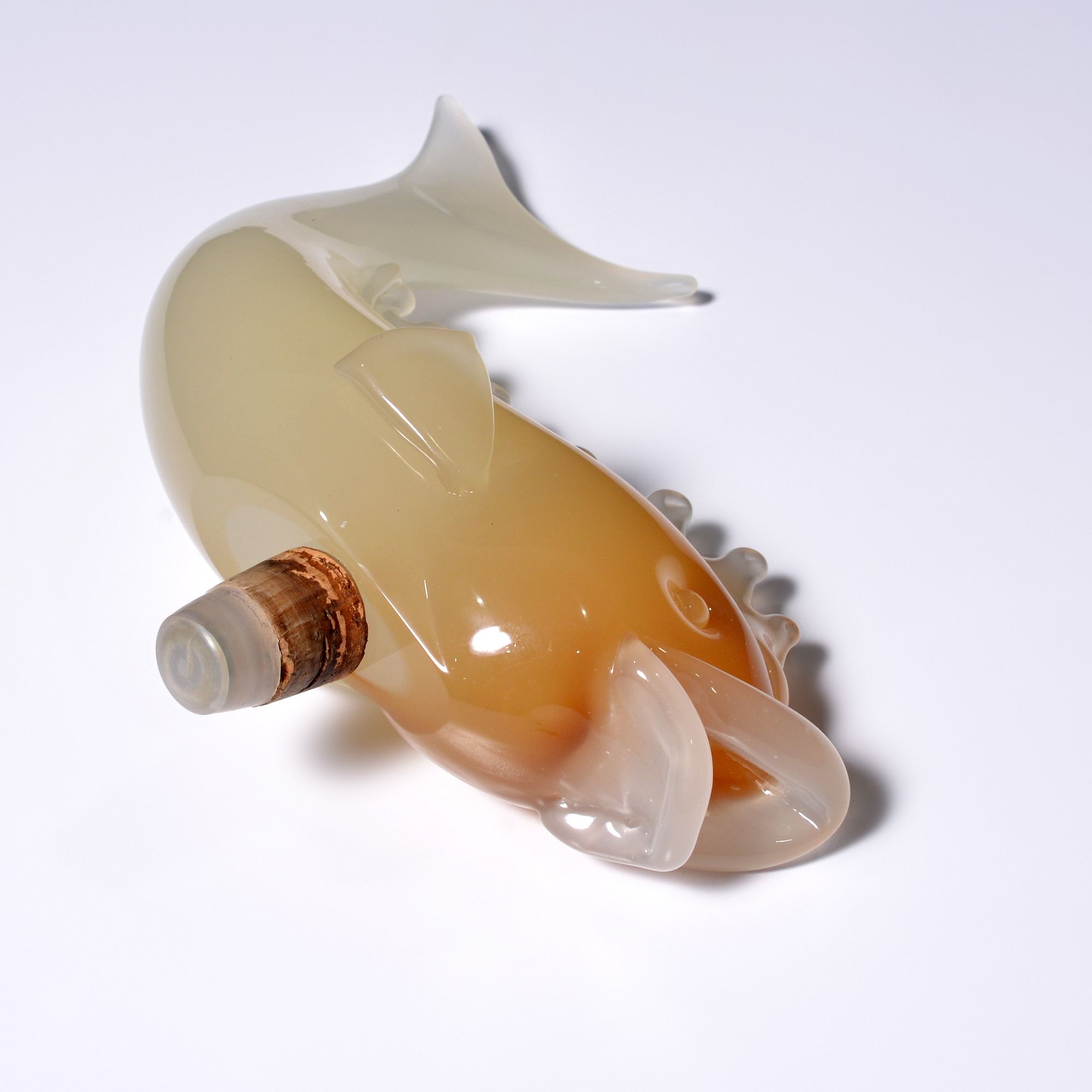Archimede Seguso | Fish Sculpture / Bottle | MutualArt