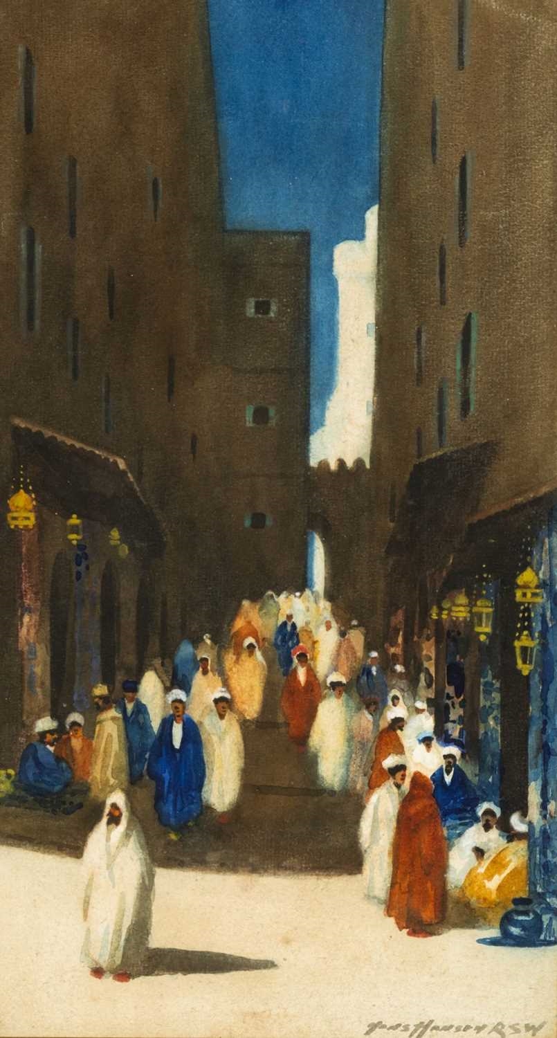 Hans Jacob Hansen | Algerian Bazaar | MutualArt