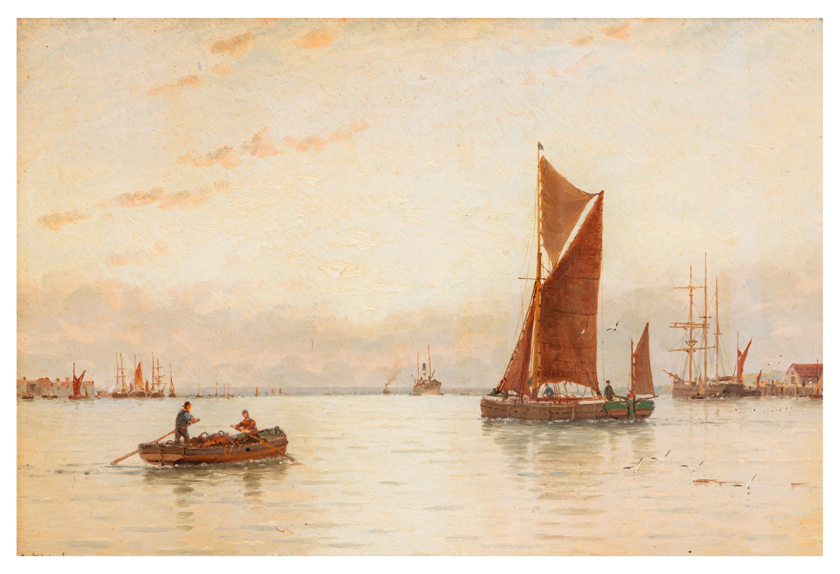 George Stanfield Walters | On Southampton Water | MutualArt