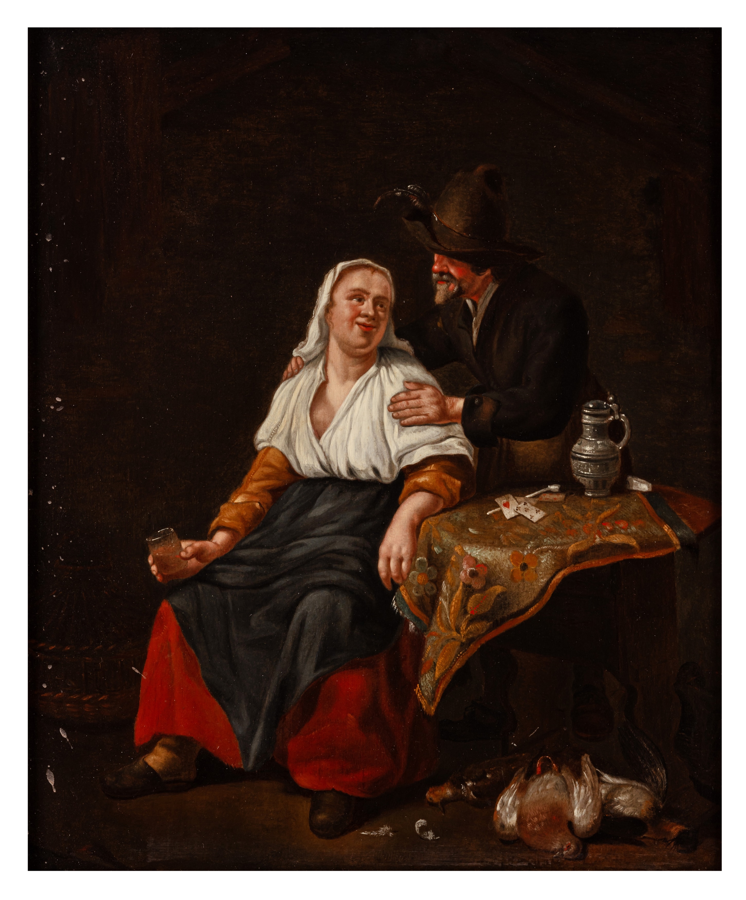 Jan Steen | The card game | MutualArt