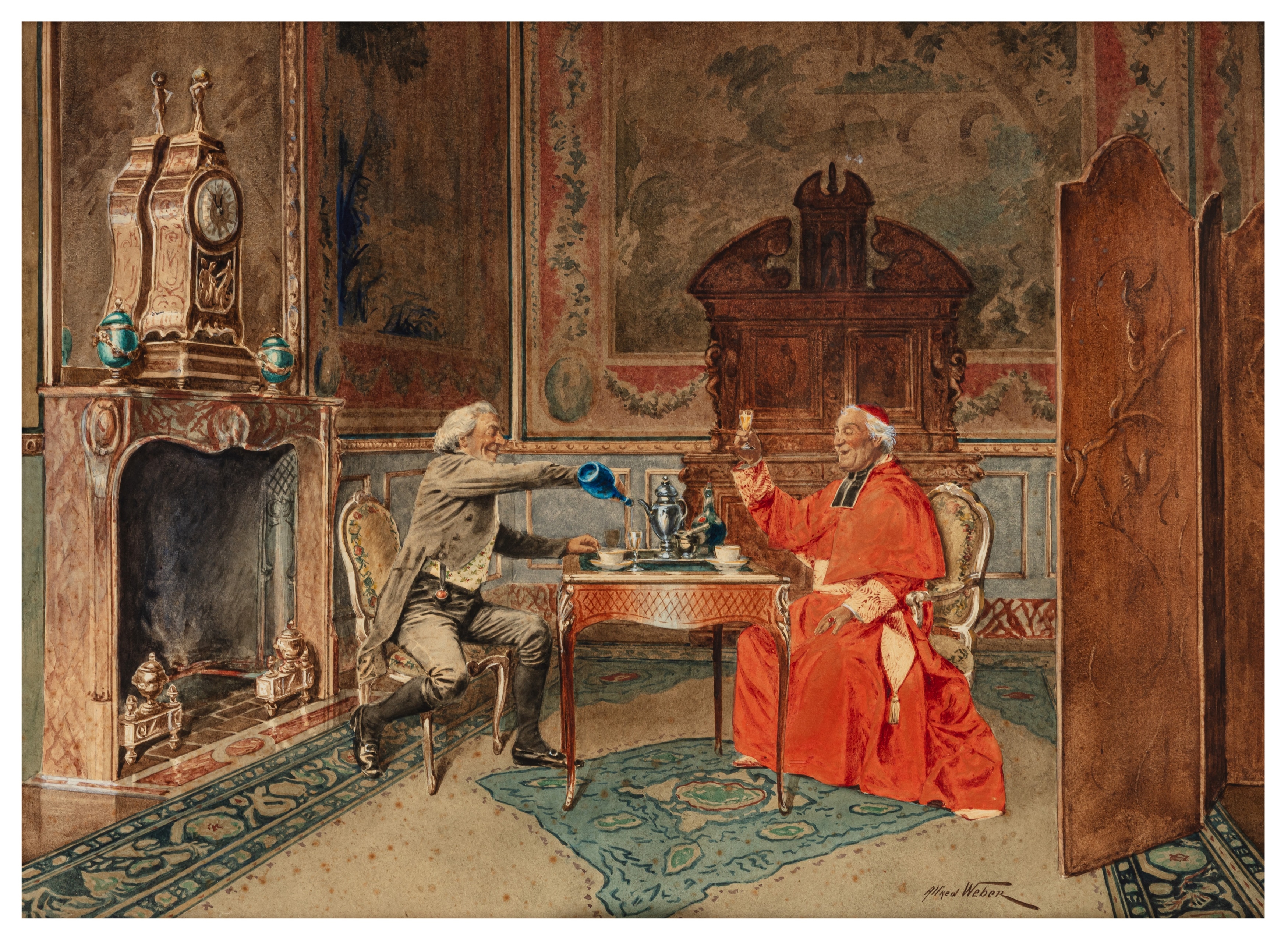 Alfred Weber | The Cardinal | MutualArt