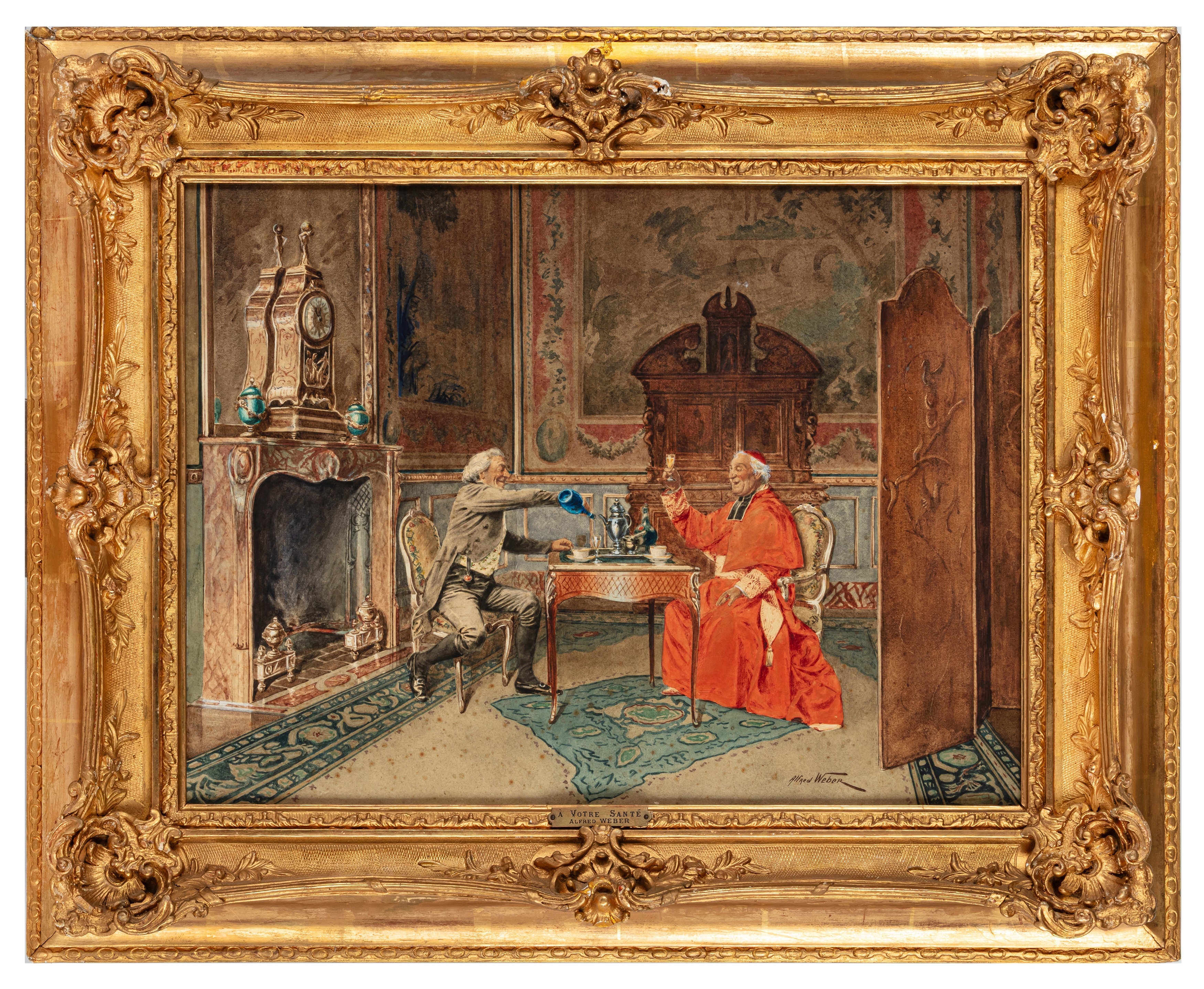 Alfred Weber | The Cardinal | MutualArt