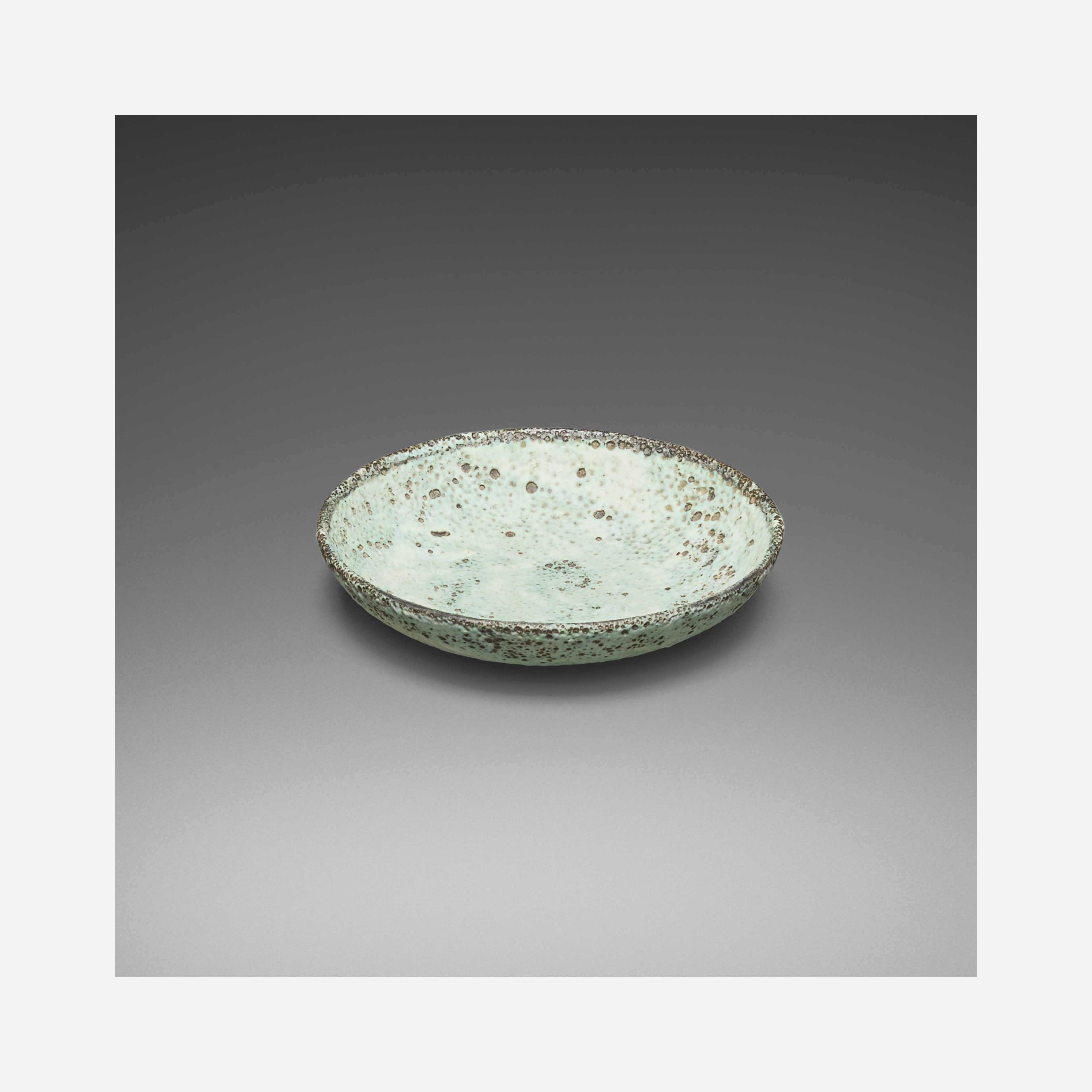 Otto & Gertrud Natzler | Tray (1955) | MutualArt