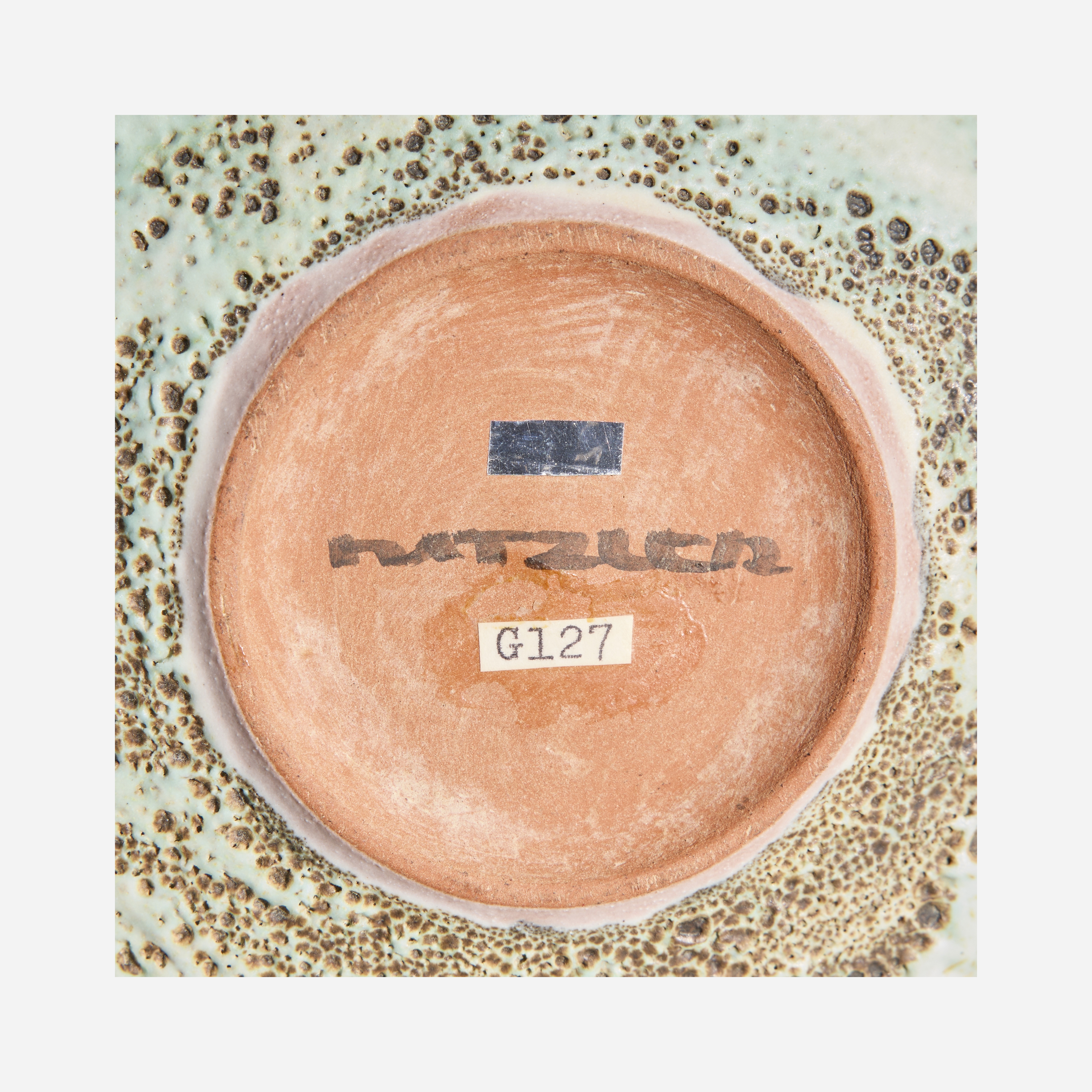 Otto & Gertrud Natzler | Tray (1955) | MutualArt