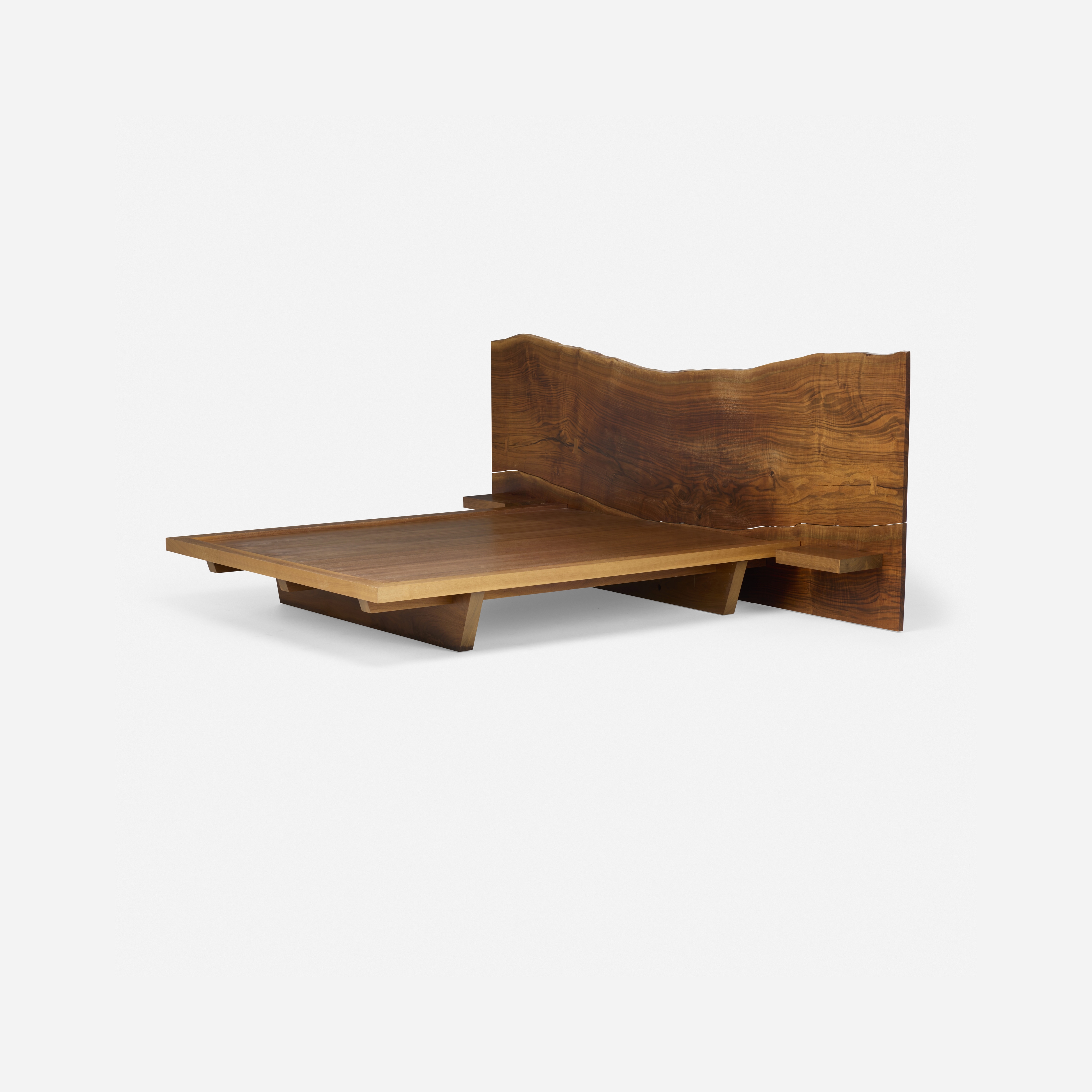Ian Ingersoll | Custom Live Edge queen-size platform bed frame (1990 ...
