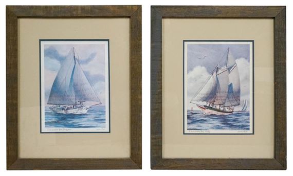 John Moll | Chesapeake Bay Skipjack and Pungy | MutualArt